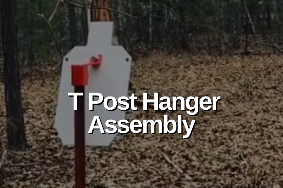 T-Post Mount Kit Assembly - Ar500 Target Solutions